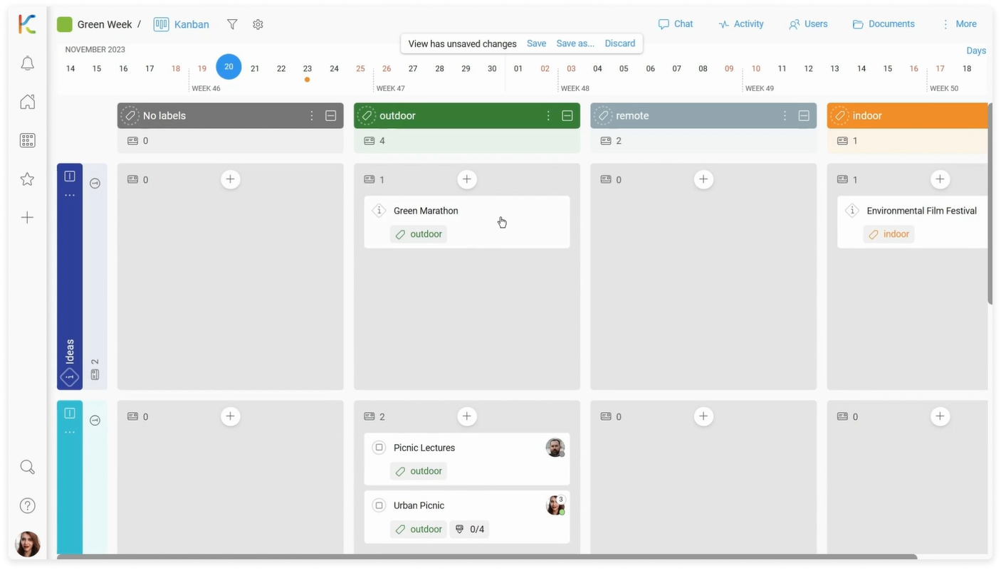 Space Views - Learn KanBo